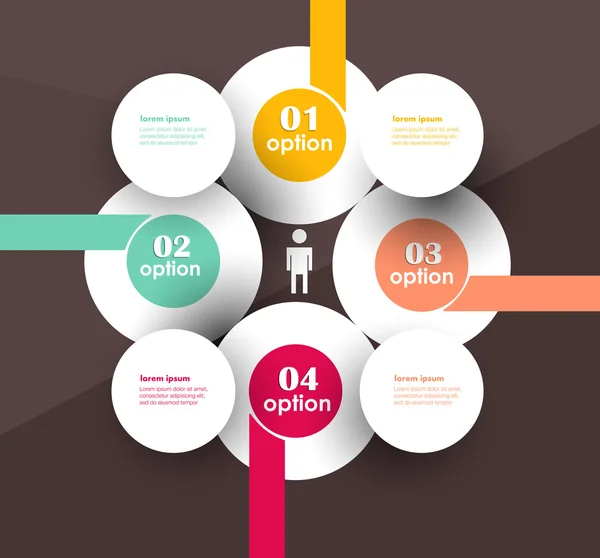 Conceptual vector Design template. infographics element Stock Vector ...