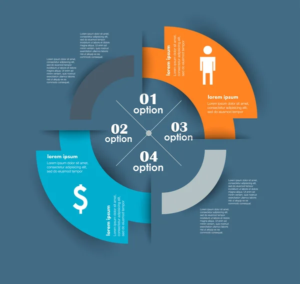 Conceptual vector Design template. infographics element Stock Vector by ...