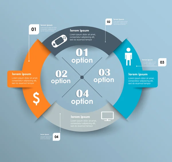 Conceptual vector Design template. infographics element Stock Vector ...