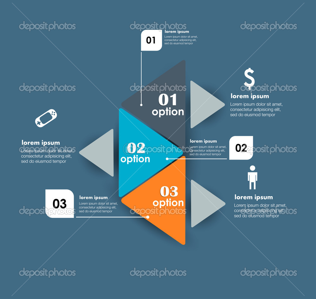 Conceptual vector Design template. infographics element Stock Vector by ...