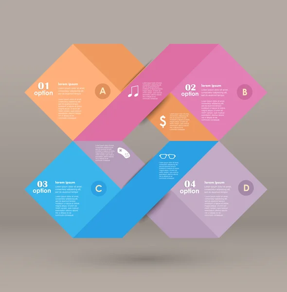 Conceptual vector Design template. infographics element Stock Vector ...