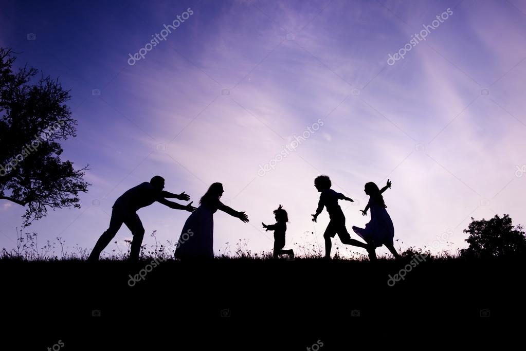 Family in nature Stock Photo by ©halfpoint 30888975