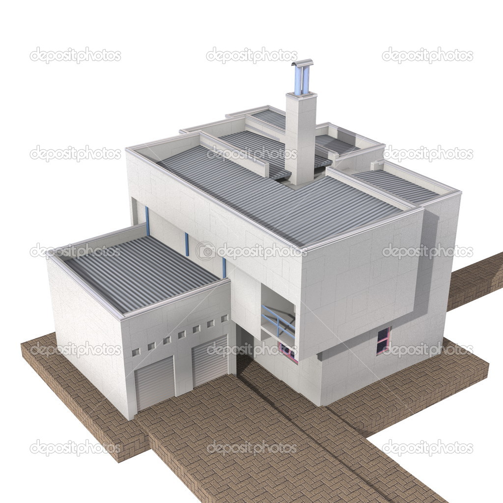3d model architecture ⬇ Stock Photo, Image by © tosher #16008585