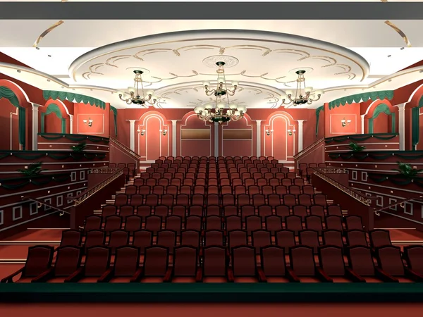 Luxury audience hall — Stock Photo © tosher #18198181 Luxury audience hall — Stock Photo © tosher #18198181