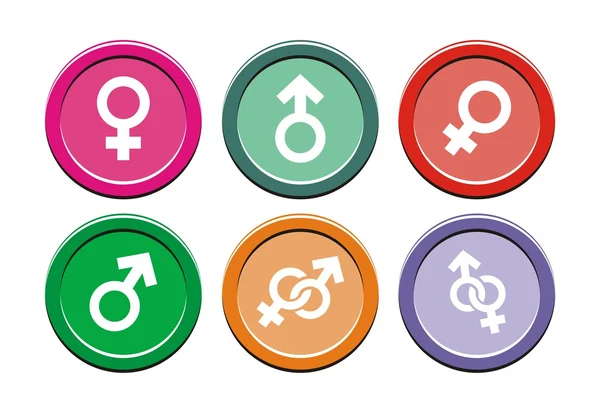 Gender Icon Set Stock Vector Image By ©masterbilbo 91863568