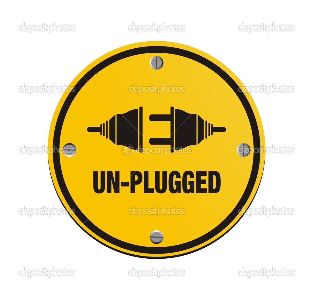 Unplug circle signs Stock Vector Image by ©yellomello #45783677