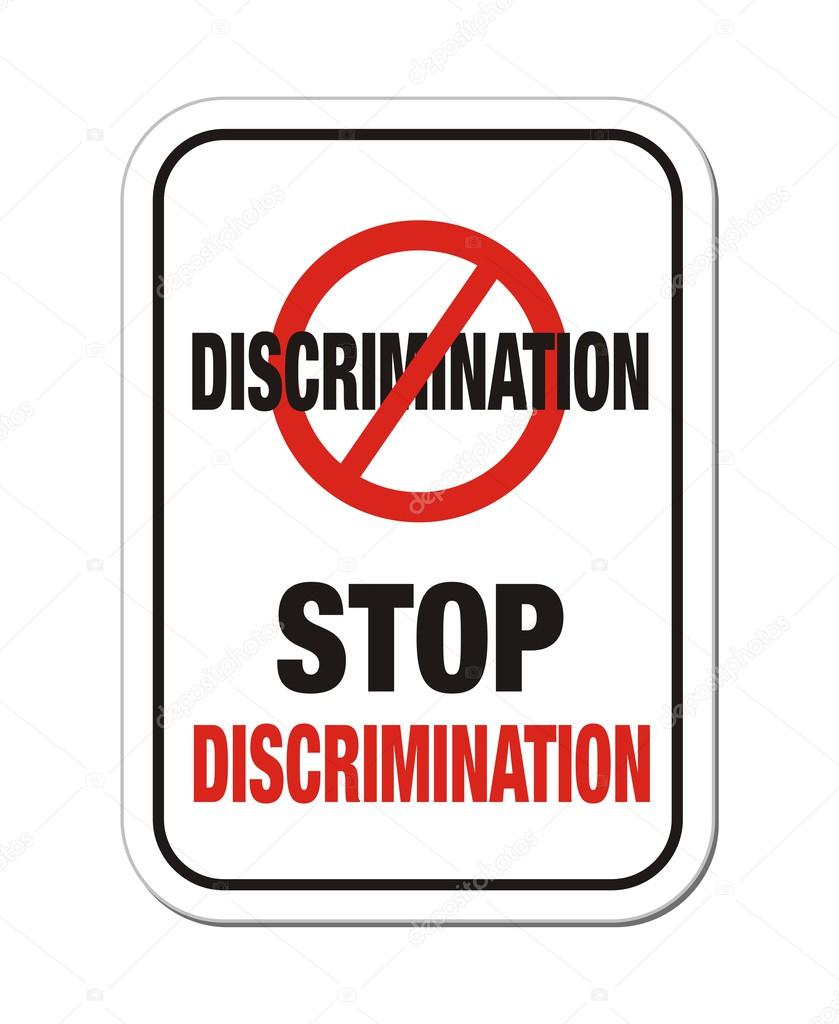 Stop Discrimination Posters