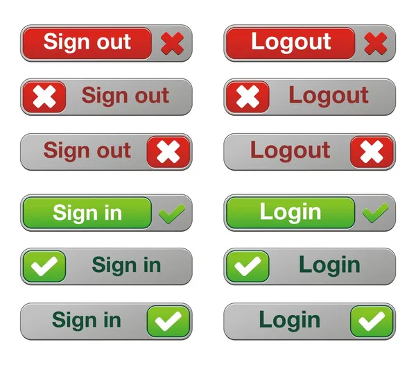 100,000 Login logout icon Vector Images | Depositphotos