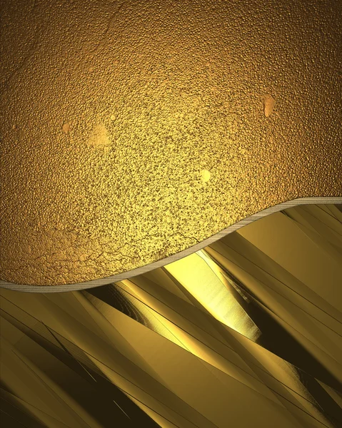 Abstract gold background with gold trim Stock Photo by ©SWEviL 38501849