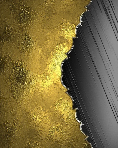 Abstract gold background with gold trim — Stock Photo © SWEviL #38501849