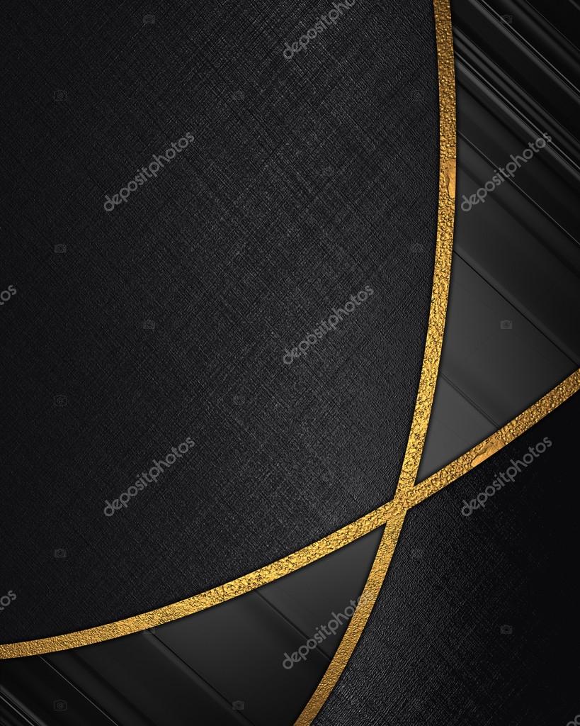 Abstract black background with black inserts. — Stock Photo © SWEviL ...