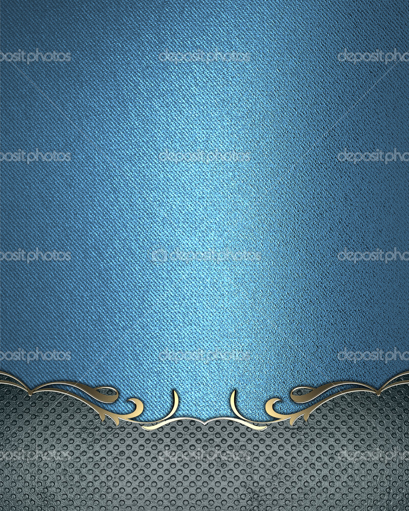 Blue background with a vintage sign. Design template — Stock Photo ...