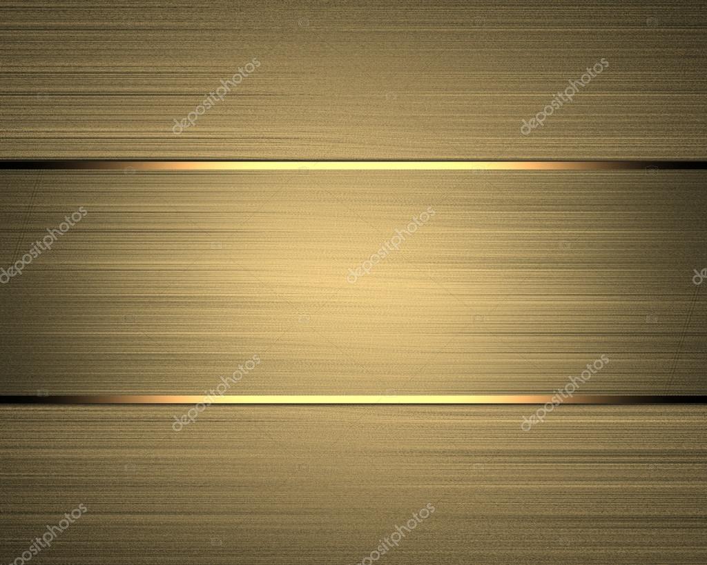 Gold background with gold plate. Design template — Stock Photo © SWEviL ...