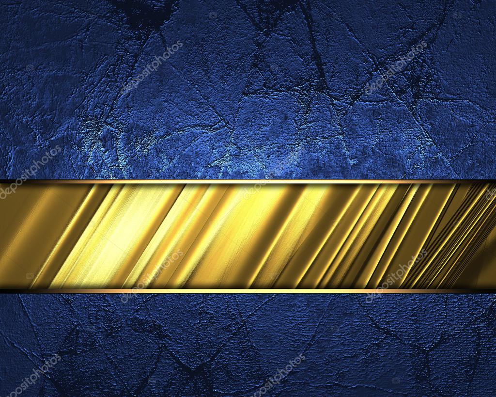 Blue texture with gold edged ribbons — Stock Photo © SWEviL #42703537