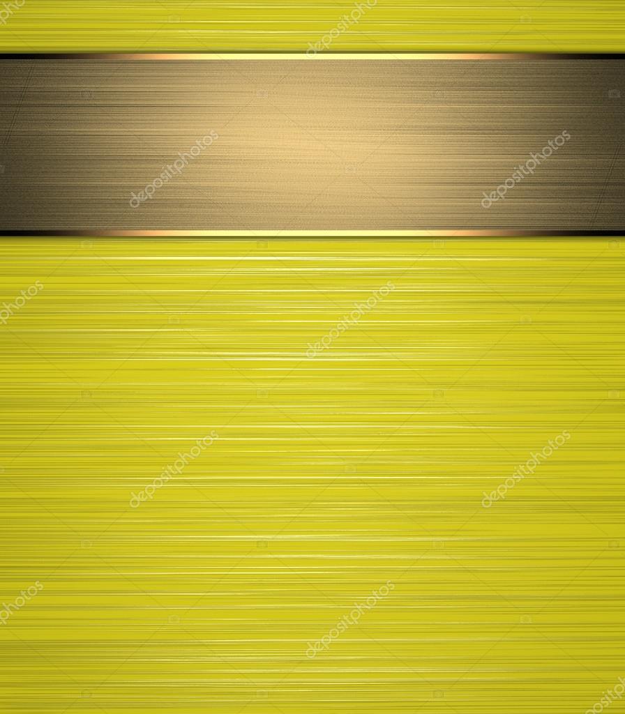 Yellow abstract background lines texture with gold ribbon Stock Photo ...