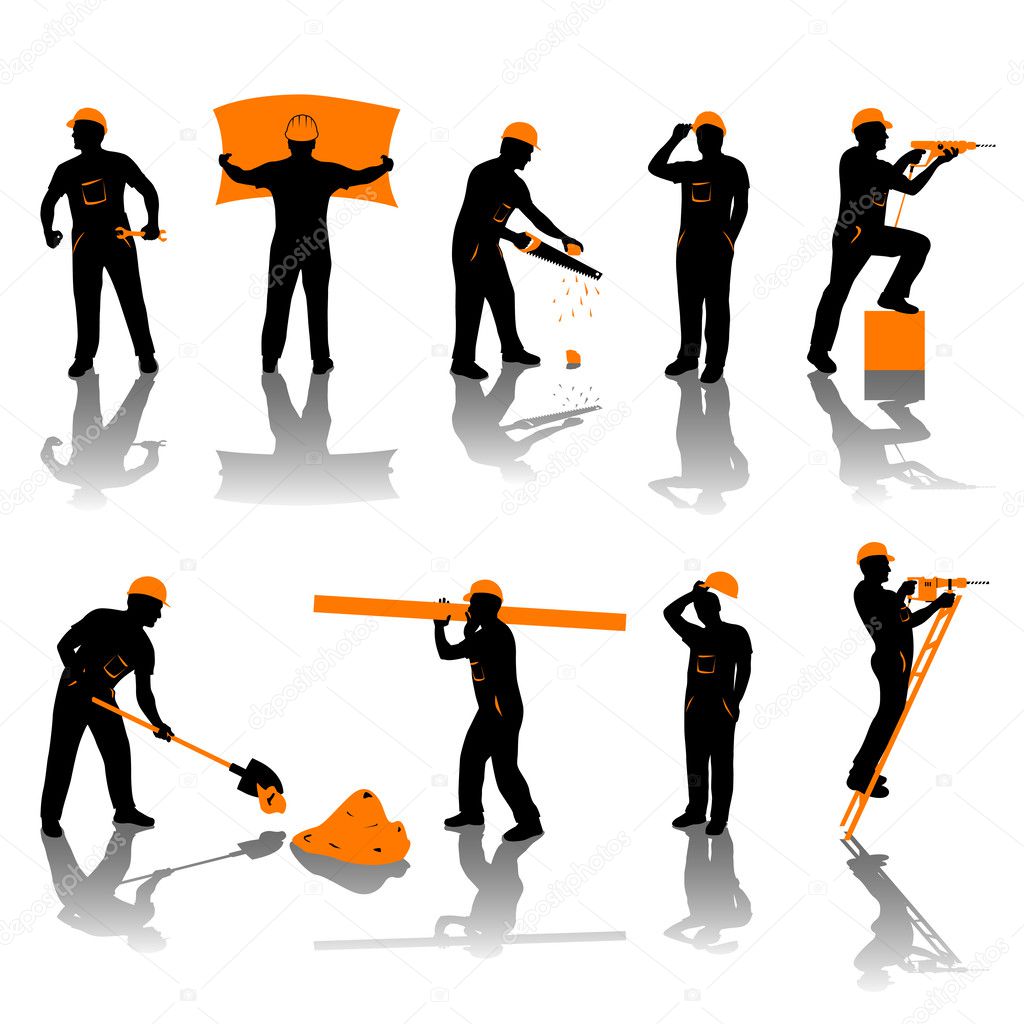 Builders Stock Vector Image by ©IfH85 #50819995