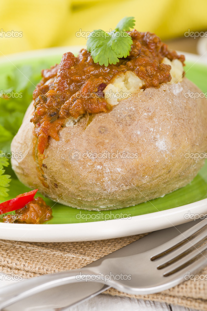 Jacket Potato Stock Photo by ©paulbrighton 39656301
