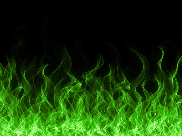 Green Fire Wallpaper Hd