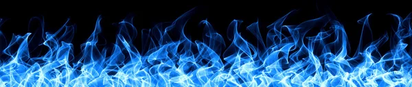 Blue fire border — Stock Photo © alanuster #15644415