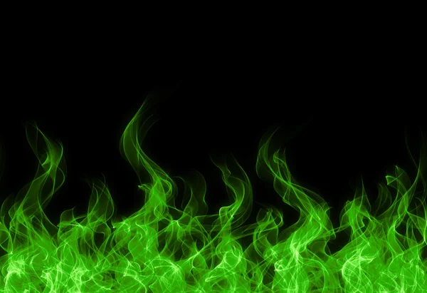 Green fire border — Stock Photo © alanuster #15644747