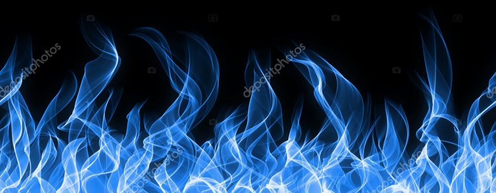 파란 불 테두리 — 스톡 사진 © alanuster #15644415