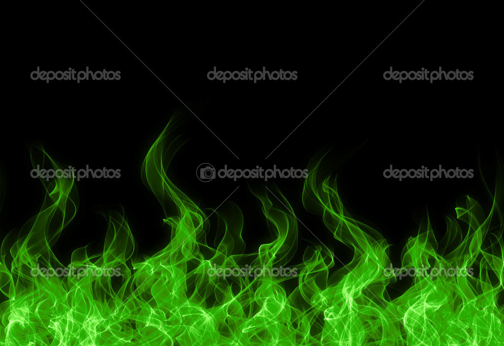 Green fire border Stock Photo by ©alanuster 15644747