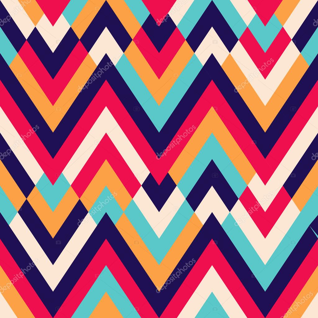 Seamless vector geometric rhombus color pattern background — Stock ...