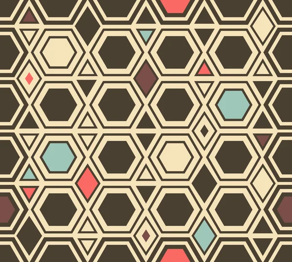 Seamless geometric shape pattern background Stock Vector Image by ...