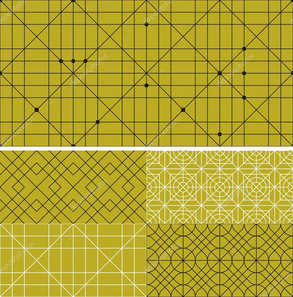 Seamless vector set patterns background Stock Vector Image by ©Shummm ...