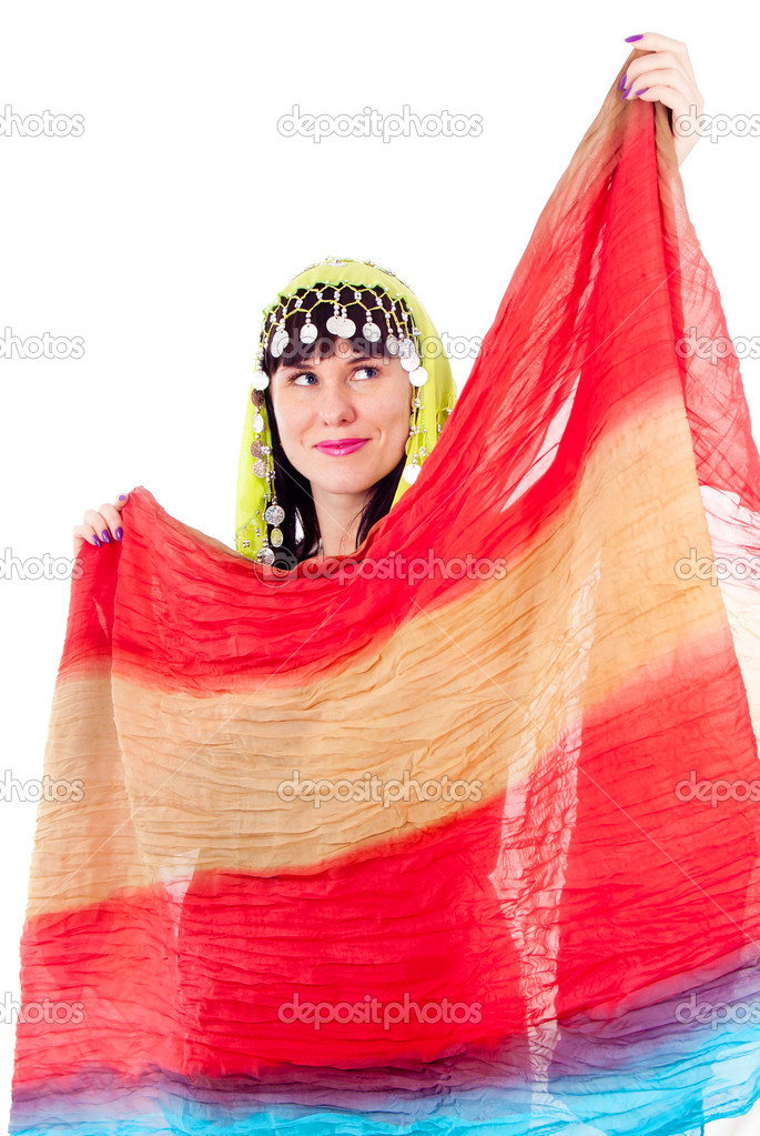 The girl in the Eastern dress, dancing Stock Photo by ©iliyha12 15428271