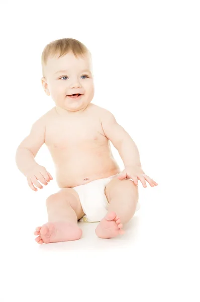 Beautiful baby, sitting Stock Photo by ©iliyha12 24463381