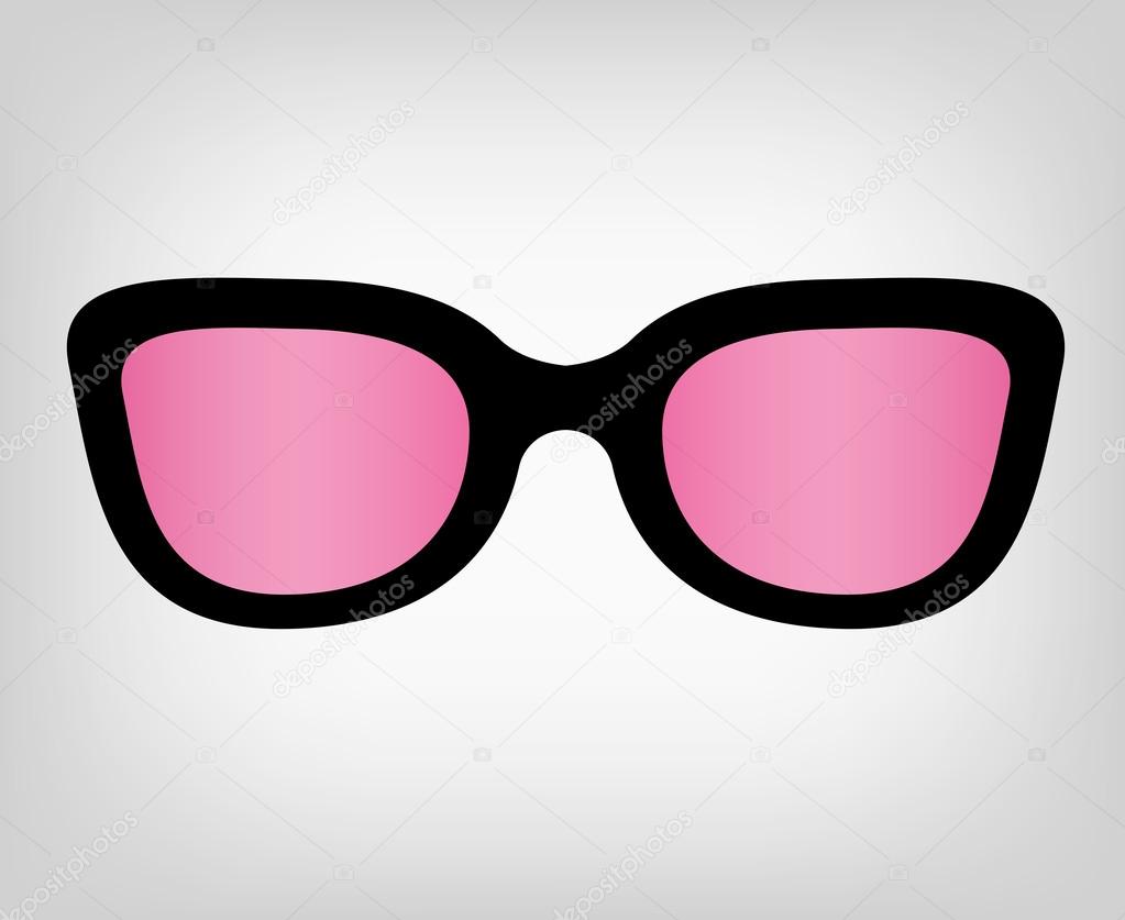 Pink Sunglasses — Stock Vector © Ferdiperdozniy #46785757
