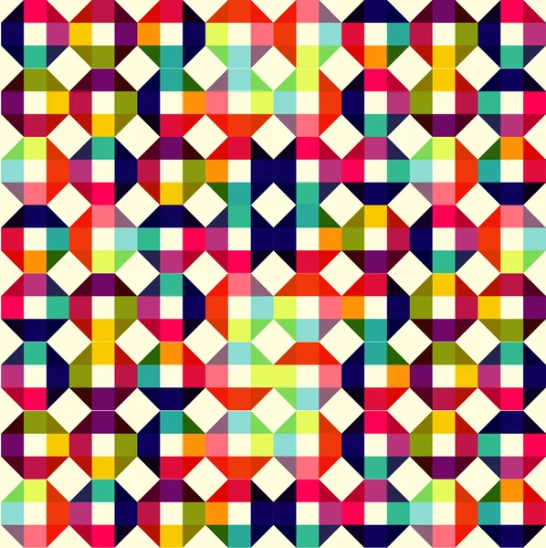 Pattern of colored geometric elements Stock Vector Image by ©svsunny ...