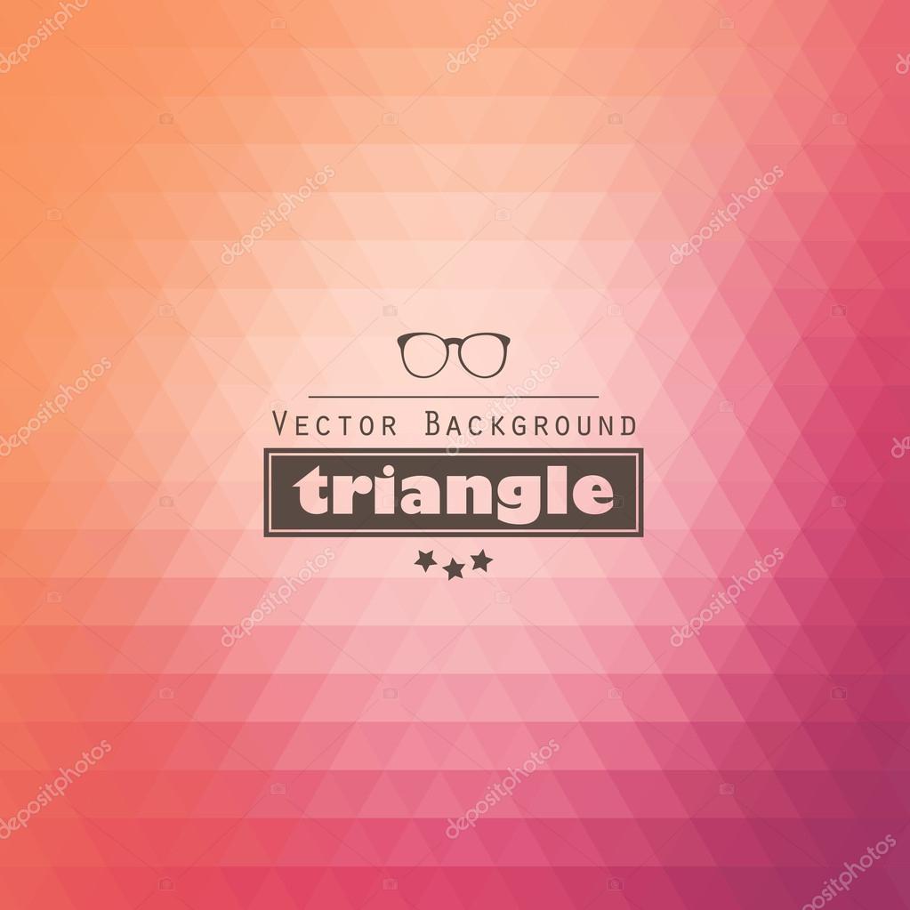 Triangle vector background Stock Vector by ©svsunny 36217823