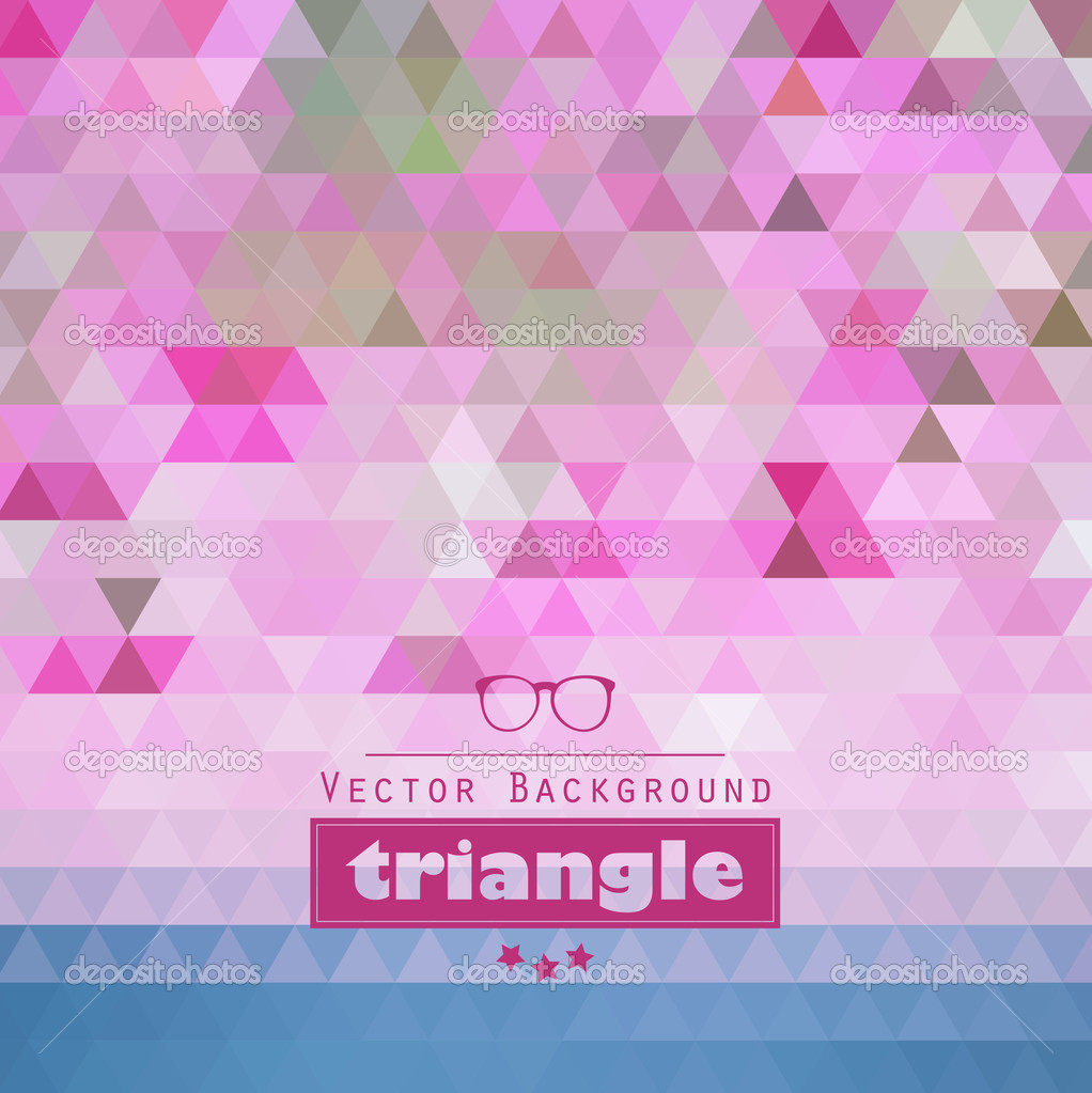 Triangle vector background Stock Vector Image by ©svsunny #36217859
