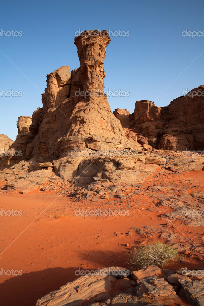 Rocks in the Sahara desert Stock Photo by ©sunsinger 17851259
