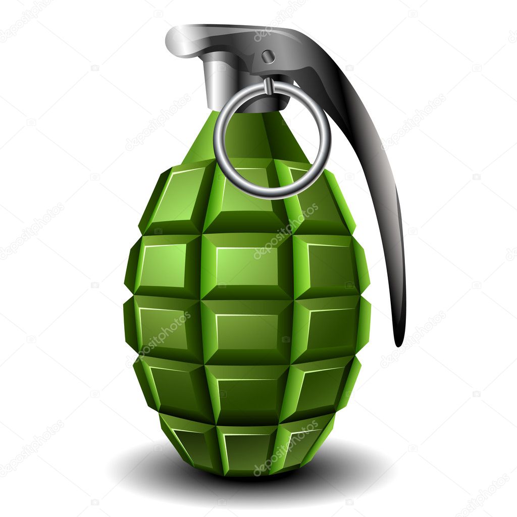 Granada de mano — Vector de stock © Helioshammer #15439089