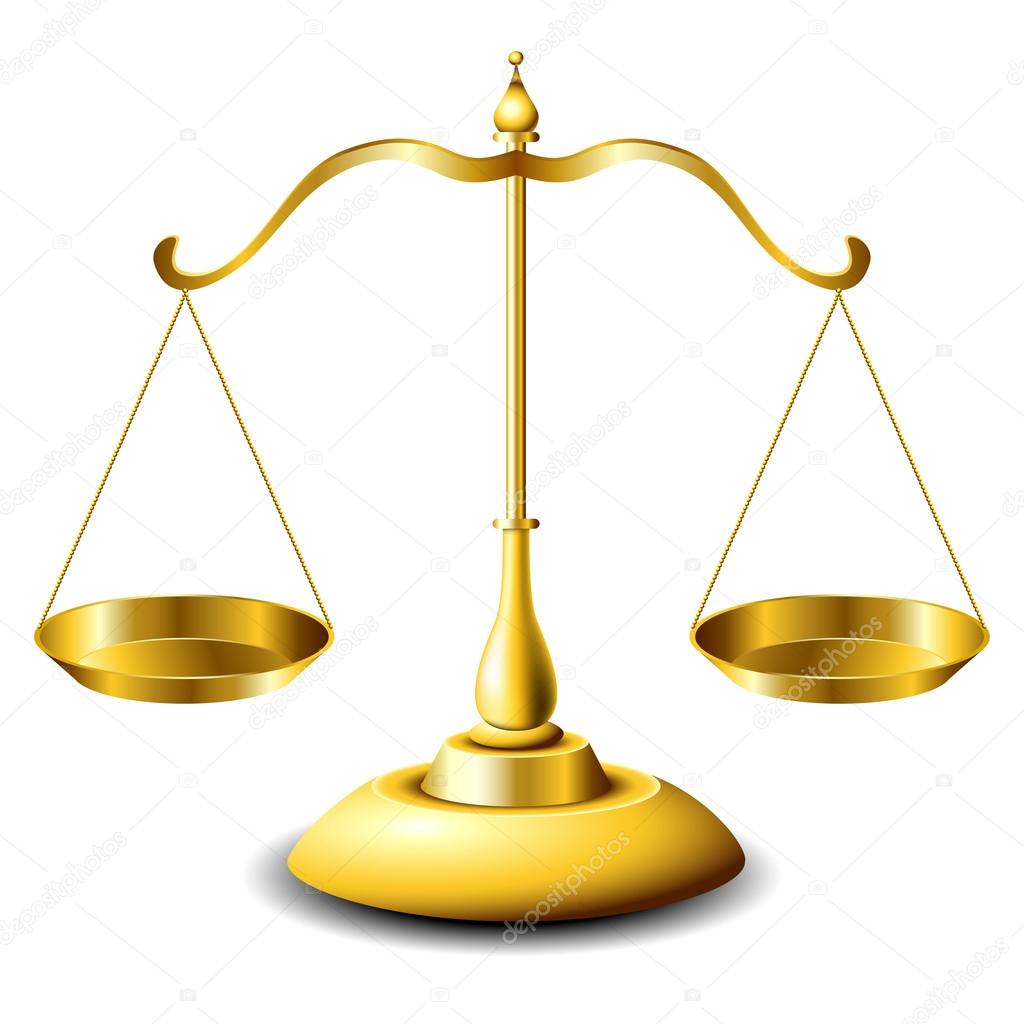 Scales Of Justice Stock Vector Image By ©helioshammer 17405057