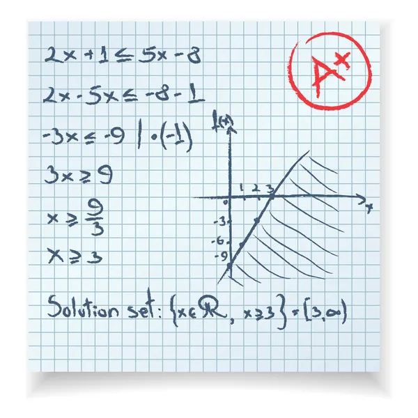 Test de math Vector Art Stock Images | Depositphotos