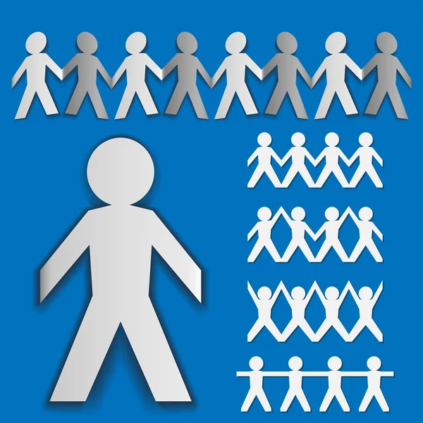 Paper man Vector Images, Royalty-free Paper man Vectors | Depositphotos®