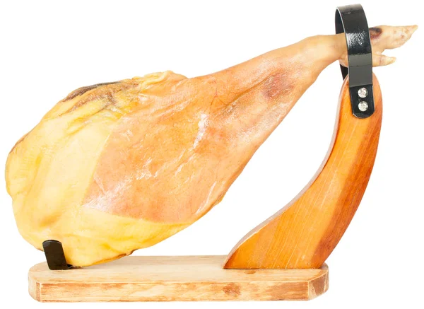 Whole Serrano ham leg — Stock Photo © Saaaaa #17852215