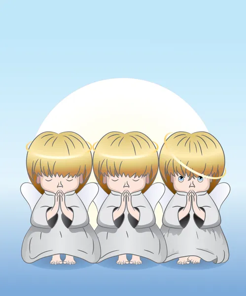 22 Three angels Vector Images, Three angels Illustrations | Depositphotos