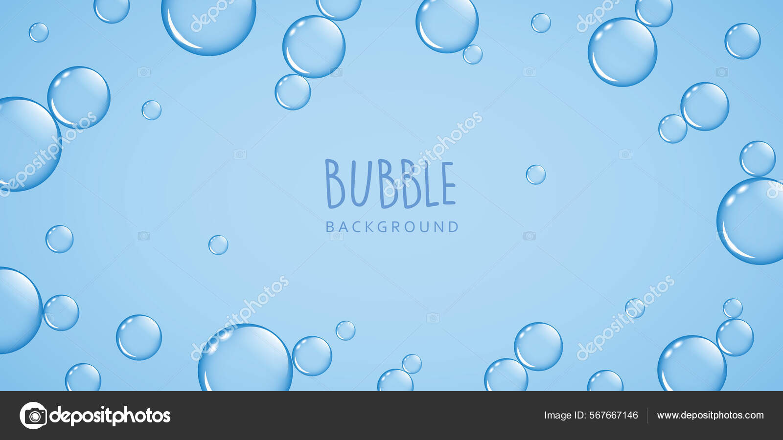 Soap Bubbles Border