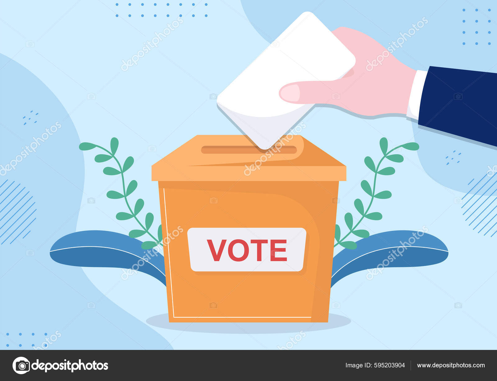 Political Candidate Cartoon Hand Drawn Illustration Debates Concept ...