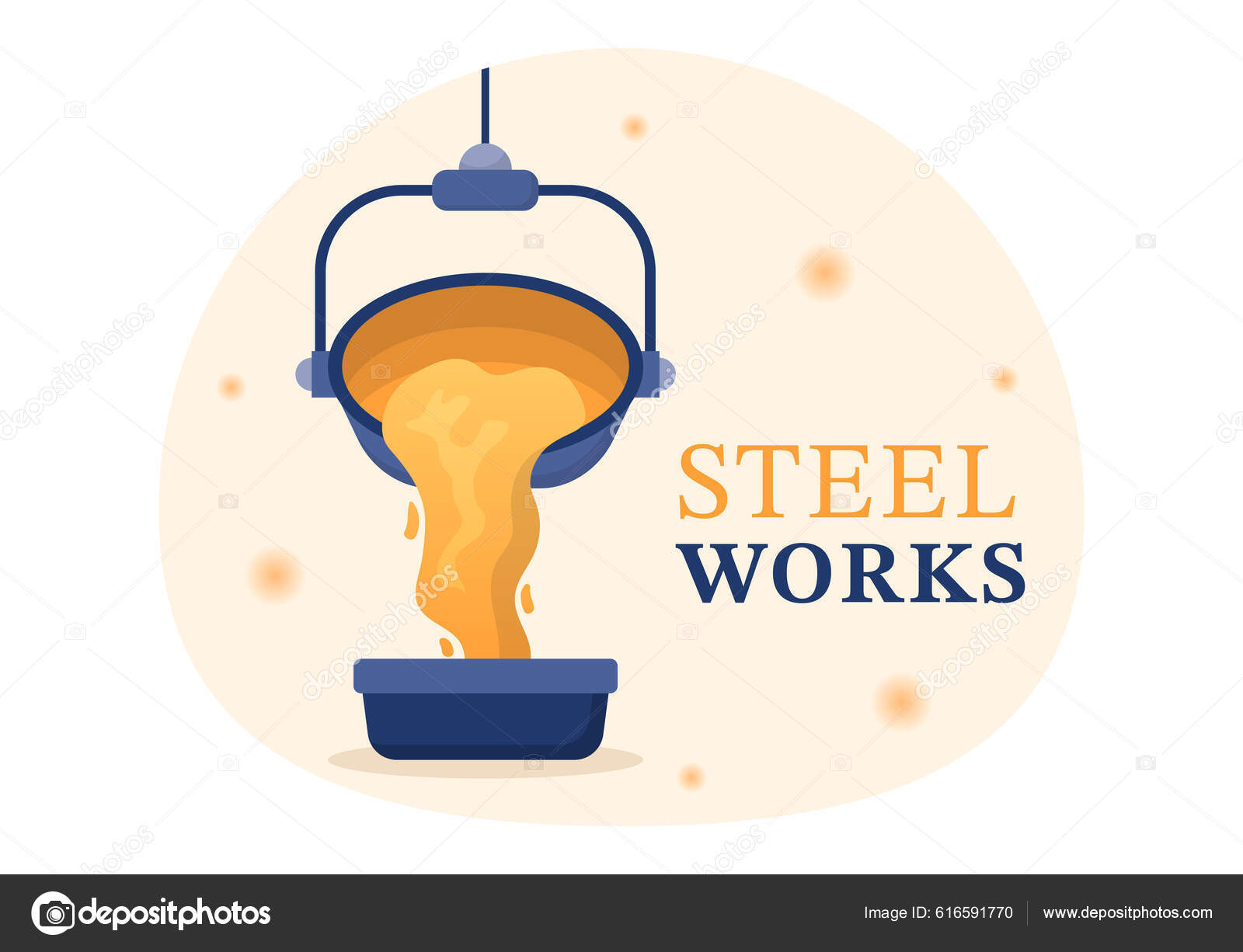 Steel Mill Clipart