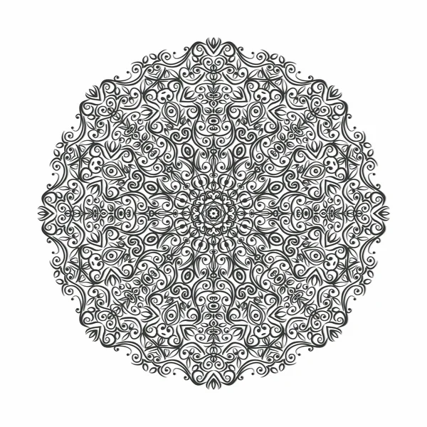 Circular lace pattern Stock Vector by ©natbasil 33920009