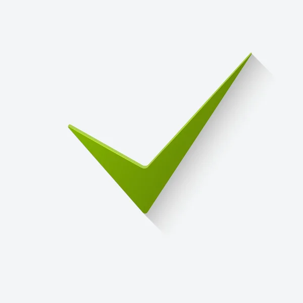 Icône de vrai signe — Image vectorielle natbasil © #47060757