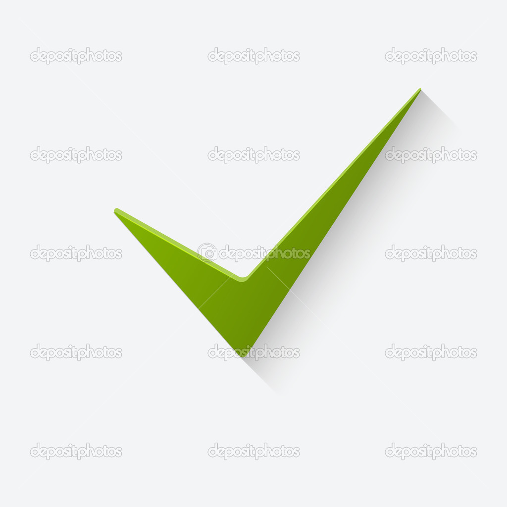 Icône de vrai signe — Image vectorielle natbasil © #47060757