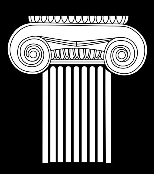 Vector Ionic column — Stock Vector © roverto007 #10071973 Vector Ionic column — Stock Vector © roverto007 #10071973