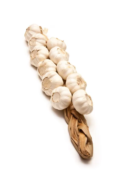 String of Garlic bulbs — Stock Photo © west1 #46216817